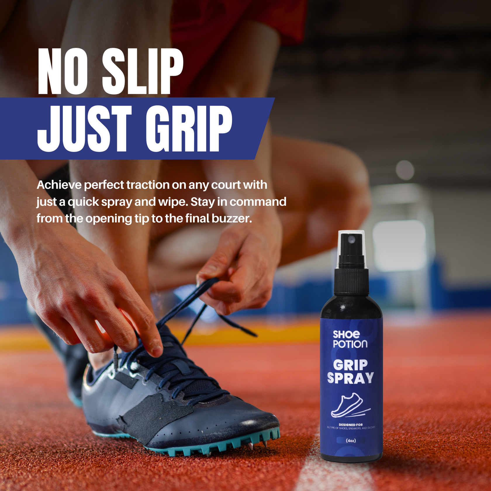 Shoe Grip and Anti Slip Spray for Traction